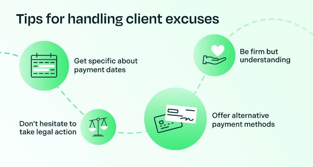 Tips for handling excuses for late payments | Billtrust