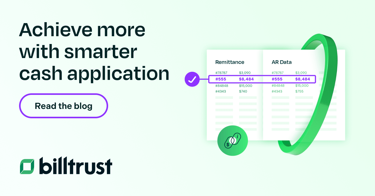 Automated cash application | Billtrust