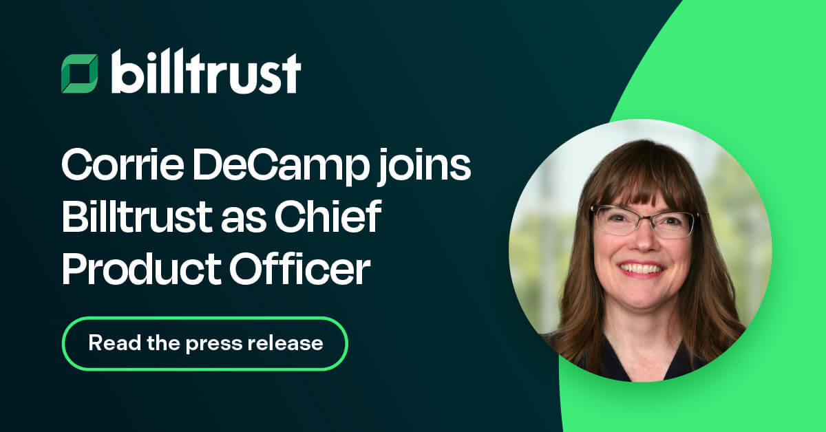 Corrie DeCamp named Chief Product Officer at Billtrust | Billtrust